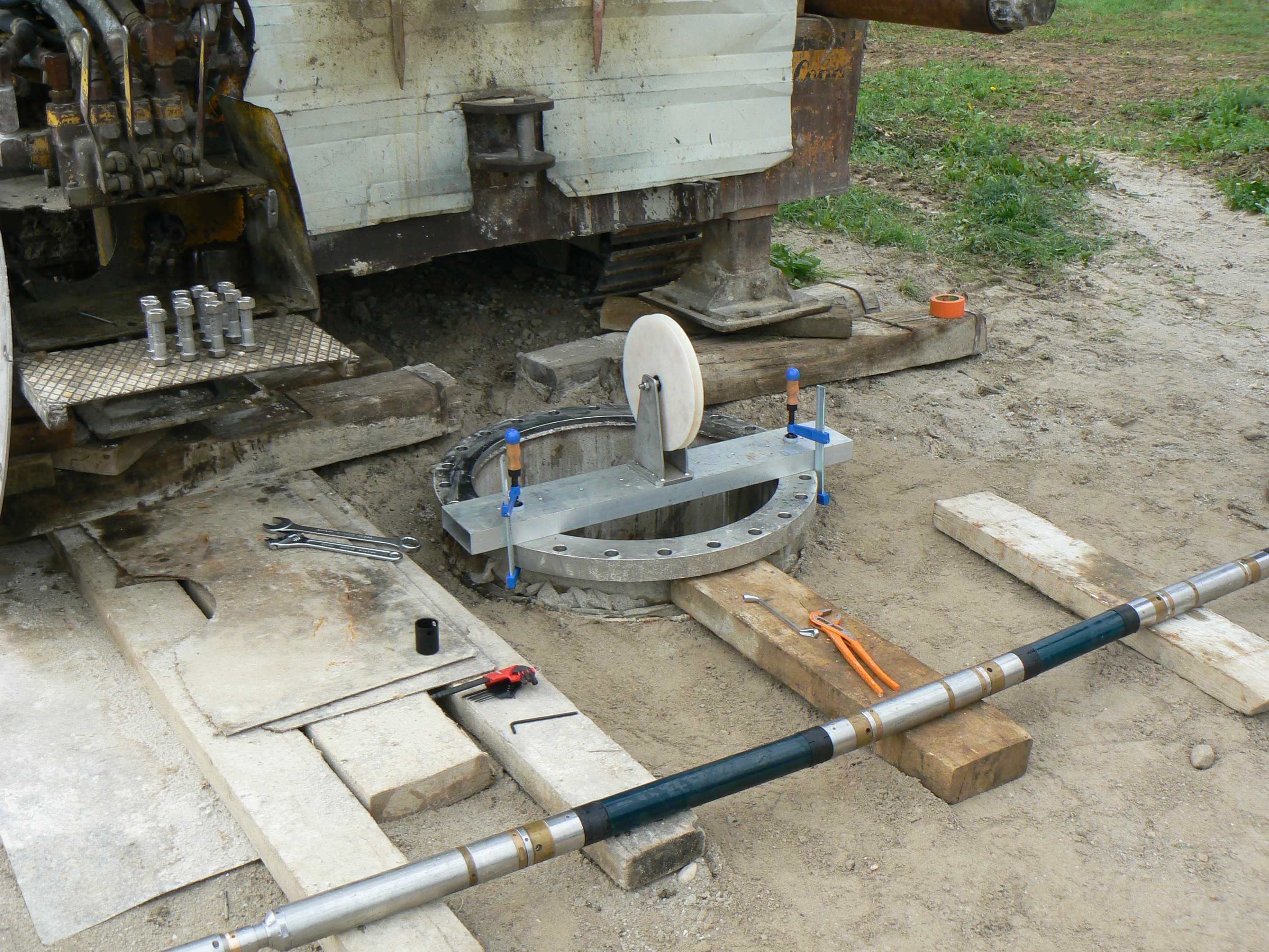 Juillet 2013 / Les premières diagraphies en forages